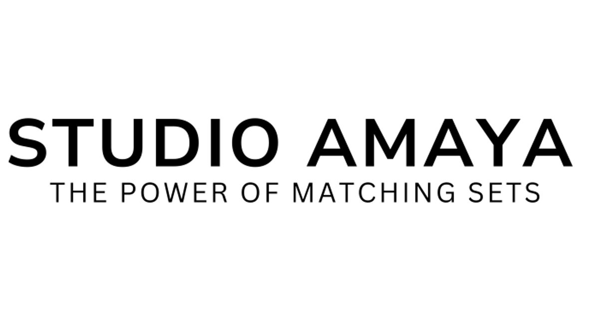 Studio AMAYA - The power of matching sets – STUDIO AMAYA